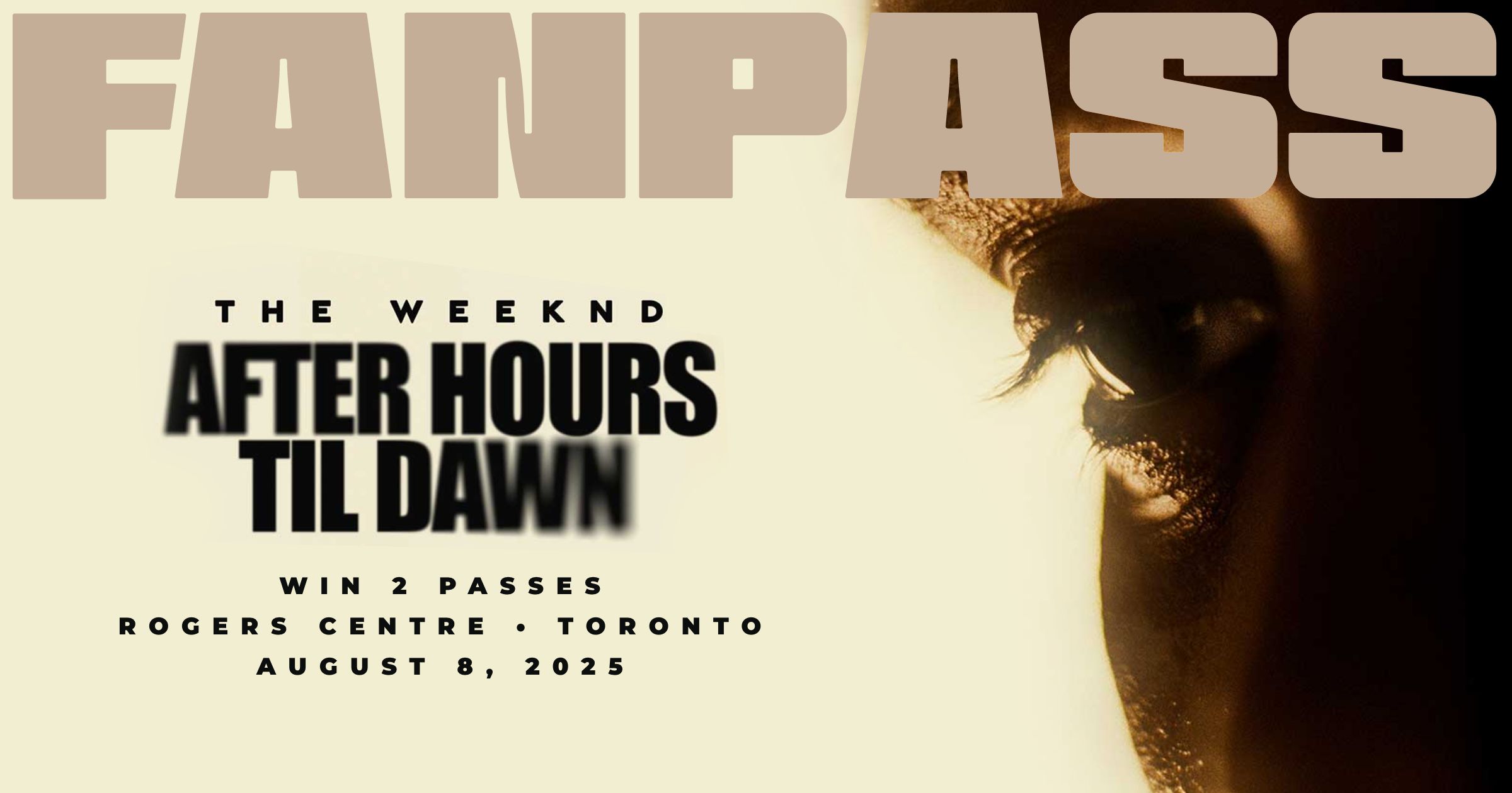 FANPASS | The Weeknd